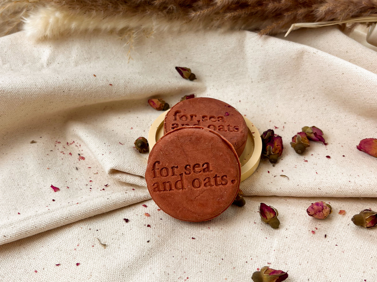 Rosé Shea Oats pH-Balanced Solid Facial Cleanser | For Sea and Oats ...
